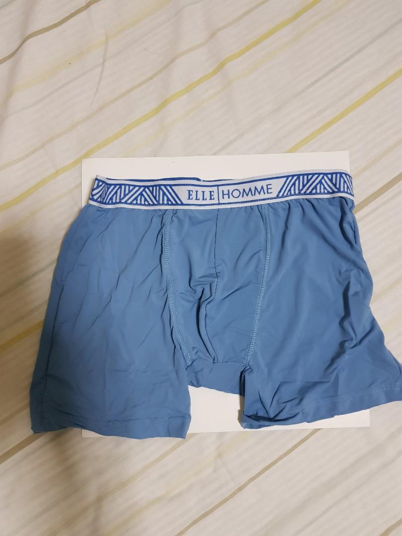 Elle Homme Boxer Trunks, Men's Fashion, Bottoms, New Underwear on Carousell