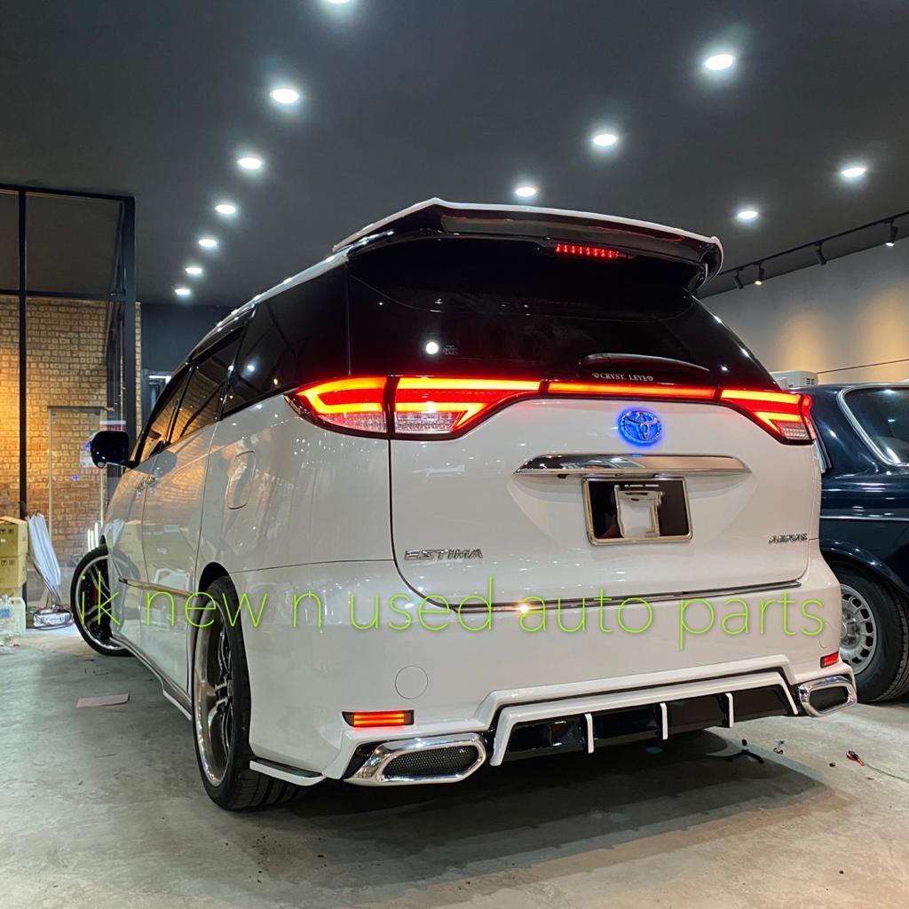 Estima acr50 Bodykit side skirt rear diffuser, Car Accessories ...