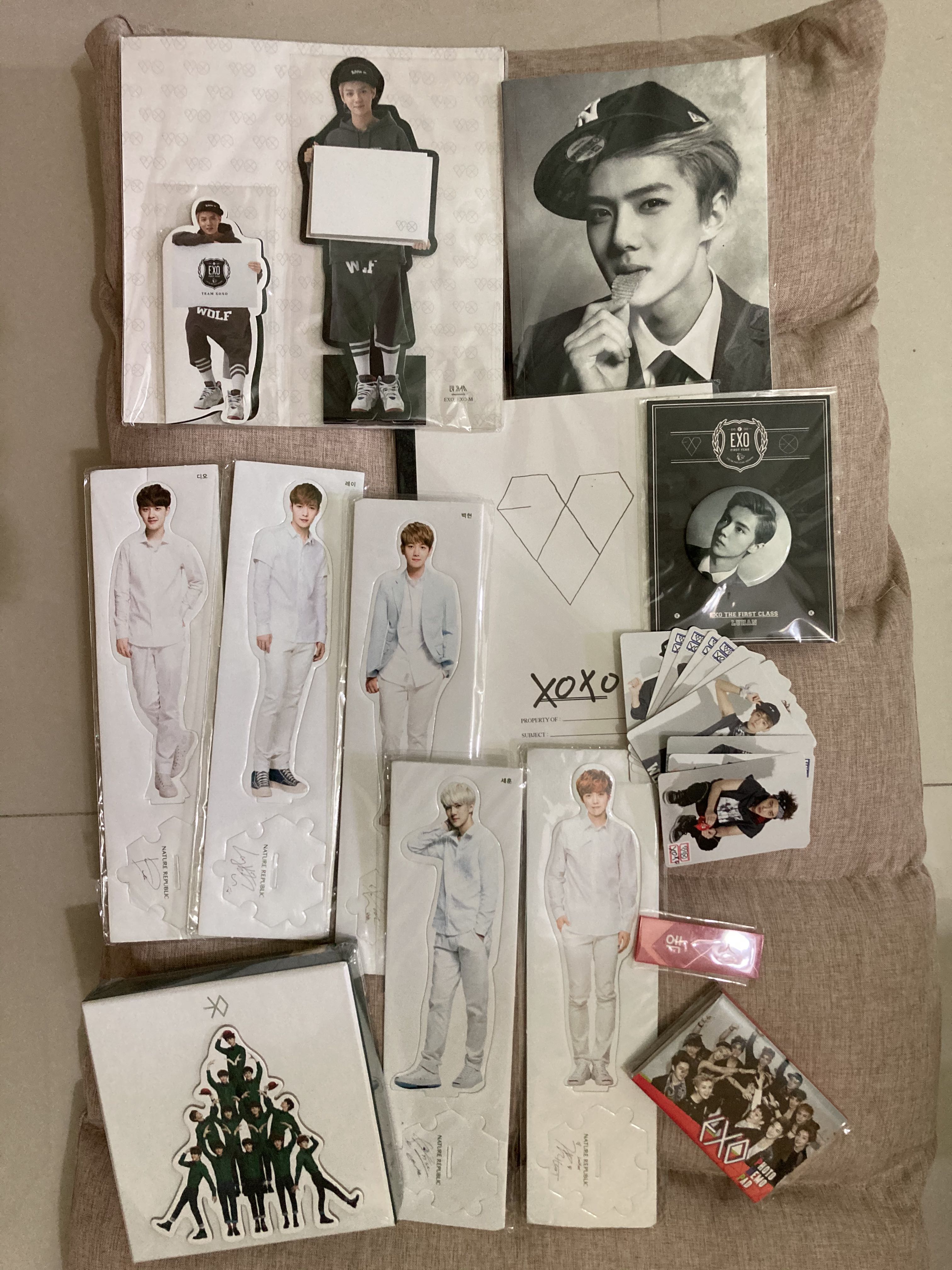 EXO MERCH, Hobbies & Toys, Memorabilia & Collectibles, K-Wave on Carousell