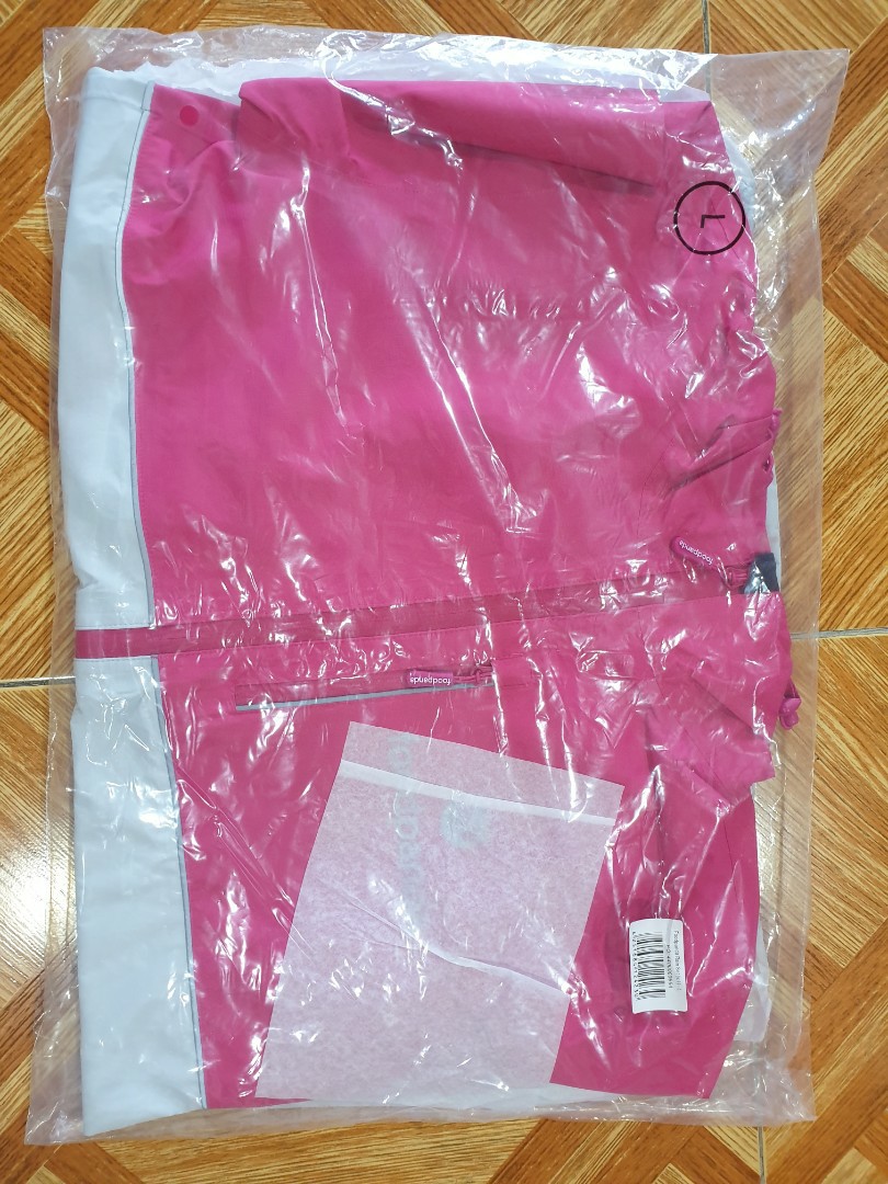 Food Panda Rain Jacket, Sports Equipment, Bicycles & Parts, Parts ...