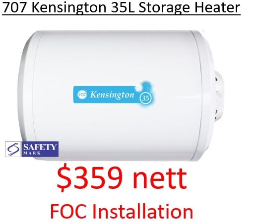 [Free installation] 707 Kensington 35L Storage heater/ Tank Heater/ BTO ...