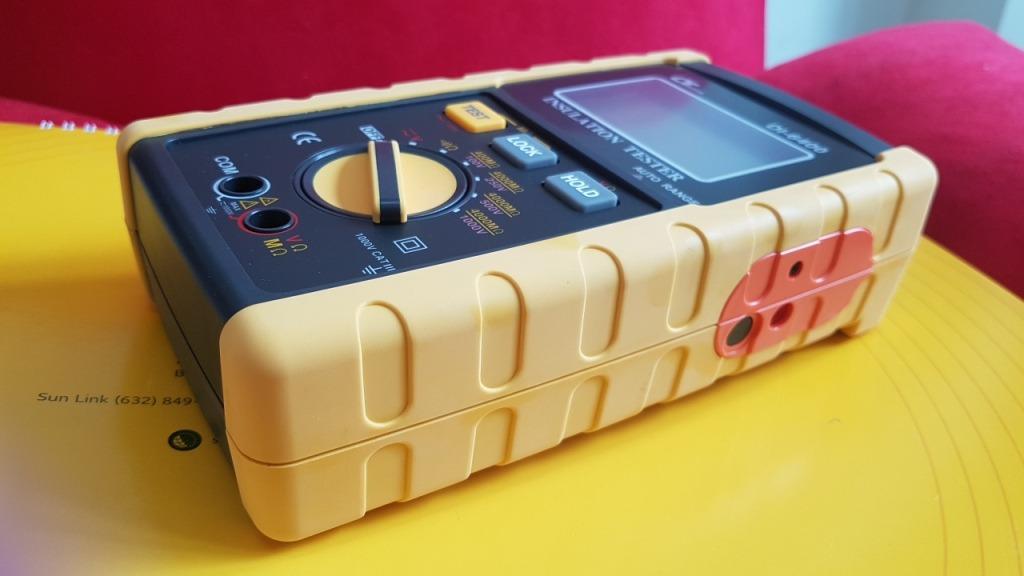 Insulation Tester, Megger, DMM, Insulation Resistance Meter, Lutron, DI ...