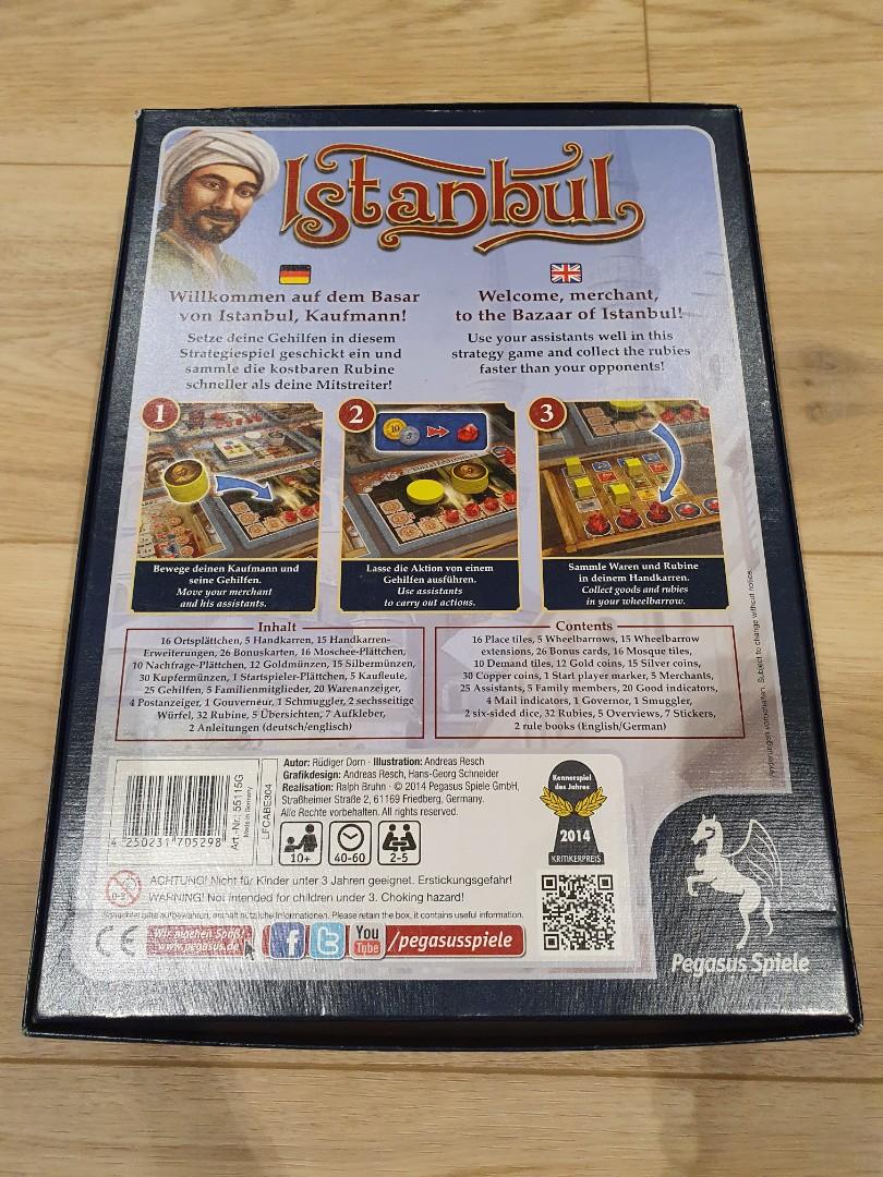 [Authentic] Istanbul board game, Hobbies & Toys, Toys & Games on Carousell