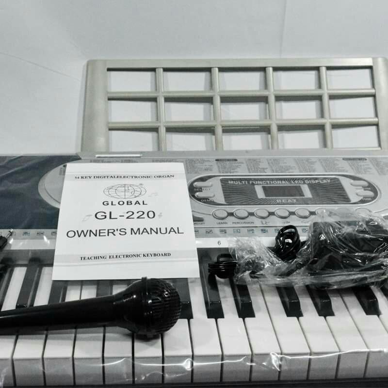 KEYBOARD| GLOBAL GL-220, Hobbies & Toys, Music & Media, Musical ...