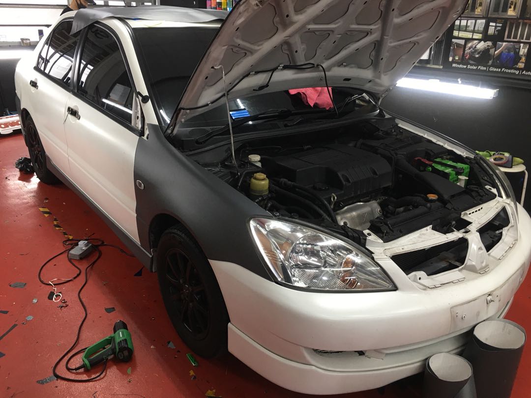 Lancer full car wrap, Car Accessories, Car Workshops & Services on ...