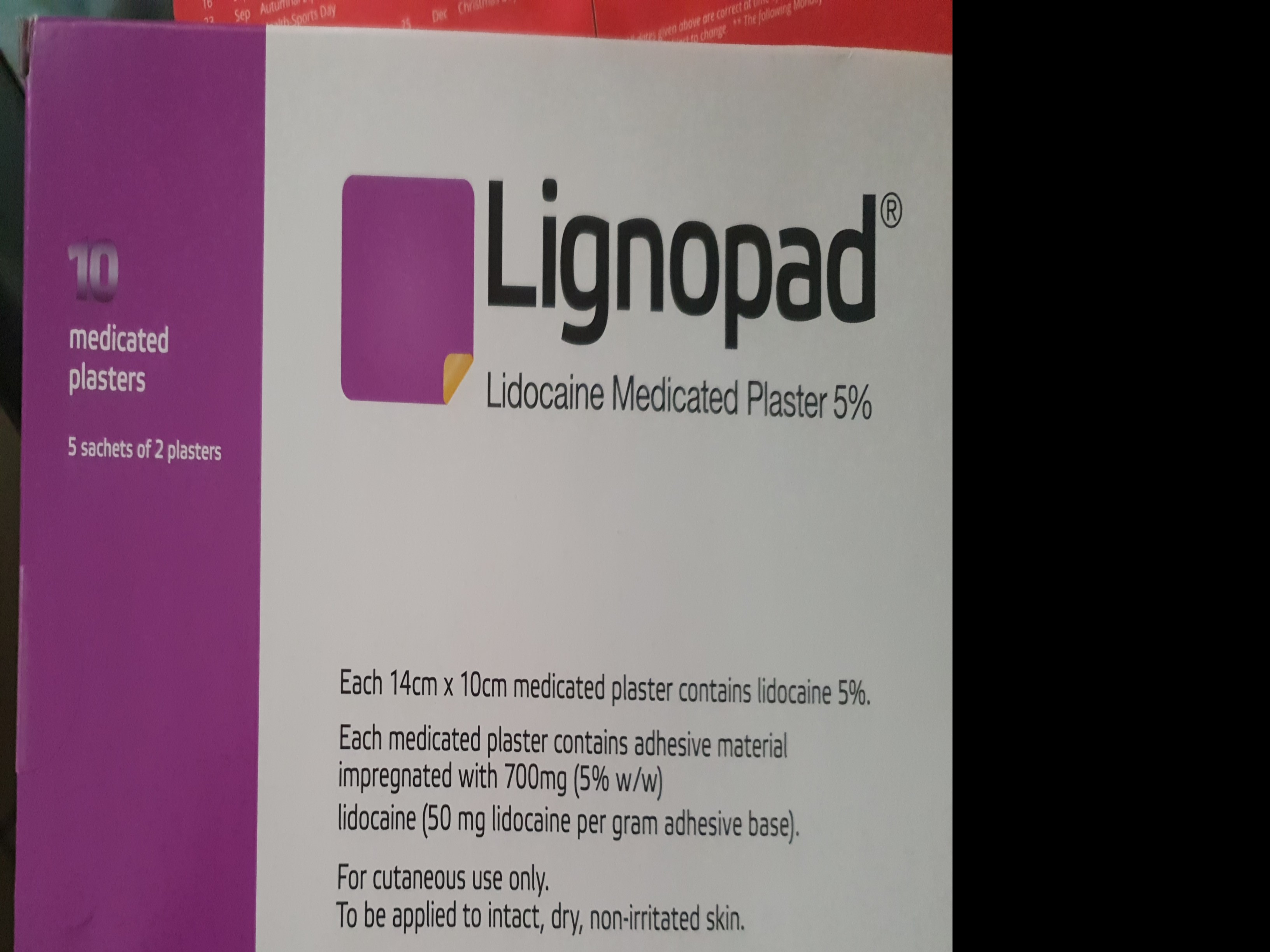 Lignopad medicated plaster, Everything Else on Carousell
