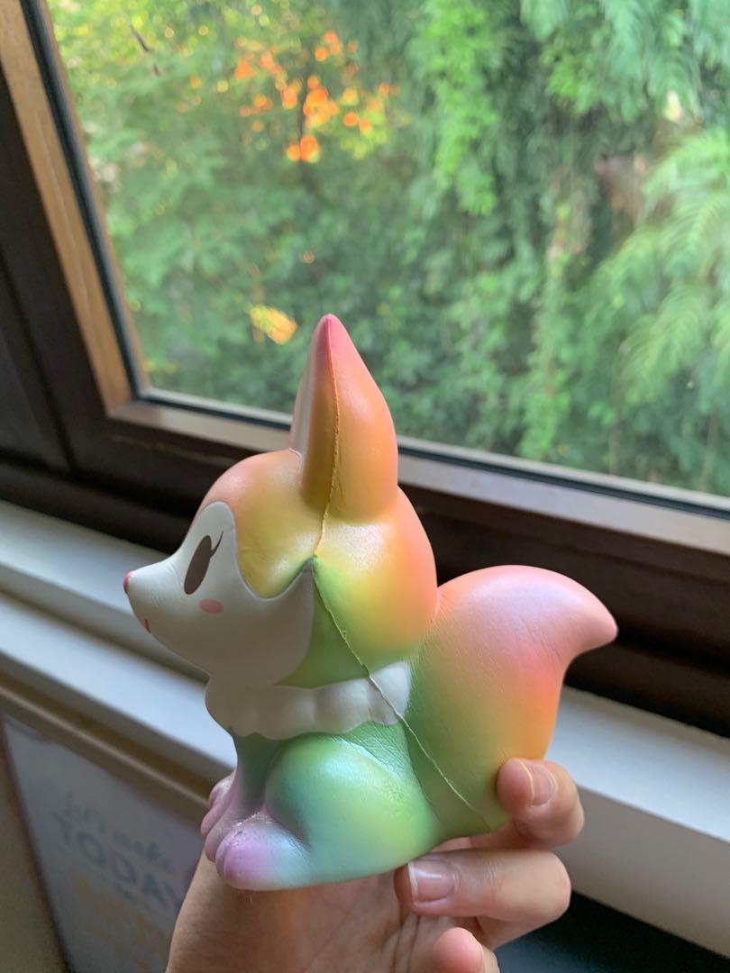 Squishy Foxy Fox MooshxIbloom, Hobbies & Toys, Toys & Games on Carousell