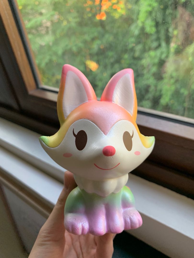 Squishy Foxy Fox MooshxIbloom, Hobbies & Toys, Toys & Games on Carousell