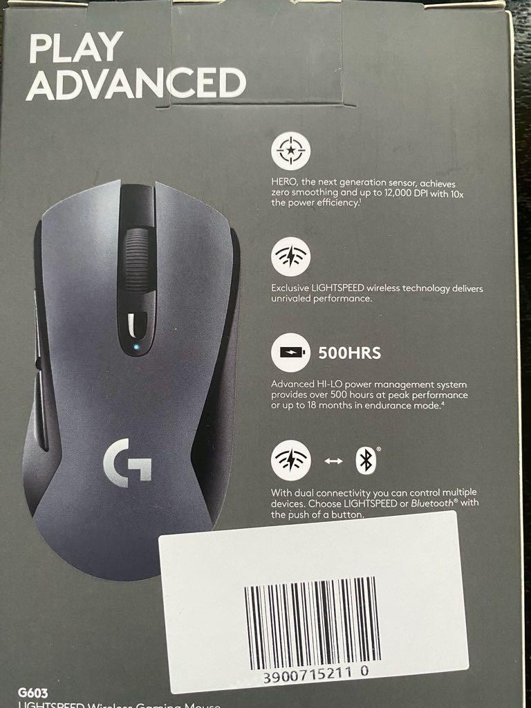 Logitech G603 Lightspeed Wireless Gaming Mouse, Electronics, Computer ...