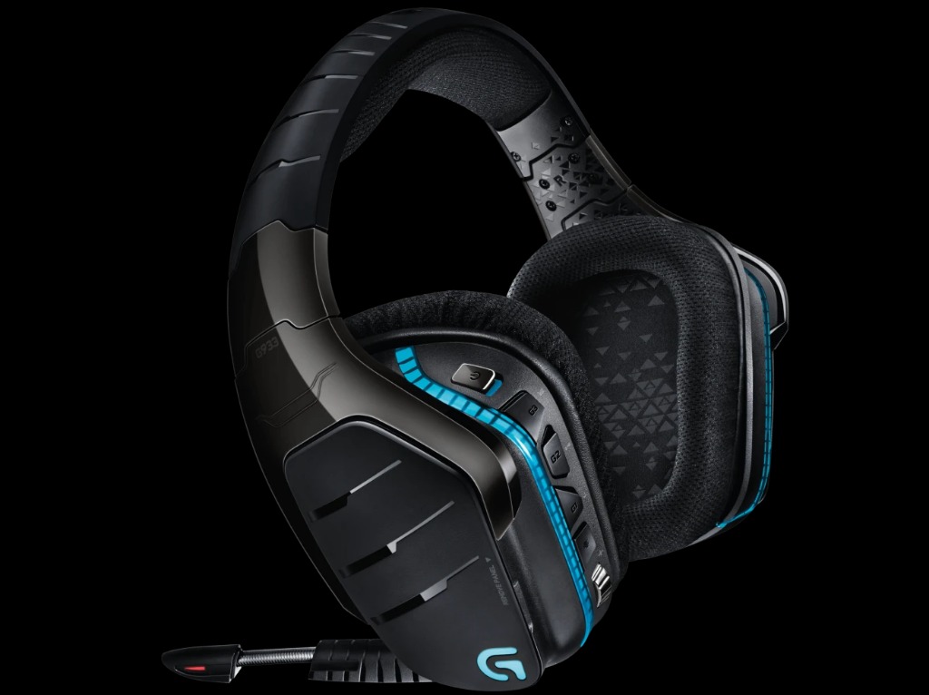Logitech G933 Artemis Spectrum Wireless 7.1 Gaming Headset, Audio ...