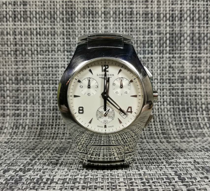 Longines EFC Opposition Chronograph Swiss Quartz Watch, Luxury, Watches ...