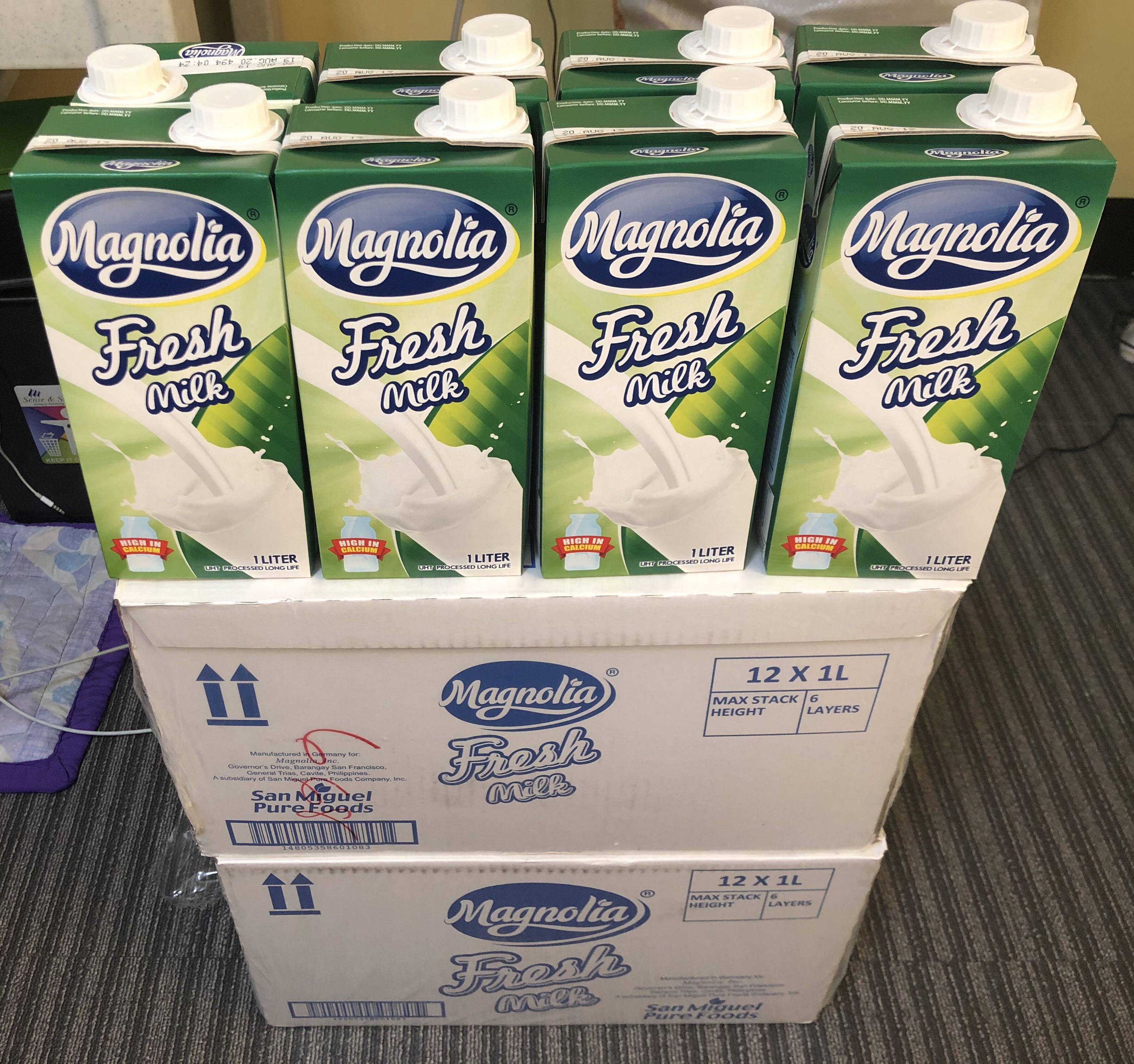 MAGNOLIA FRESH MILK 1 liter, Food & Drinks, Beverages on Carousell