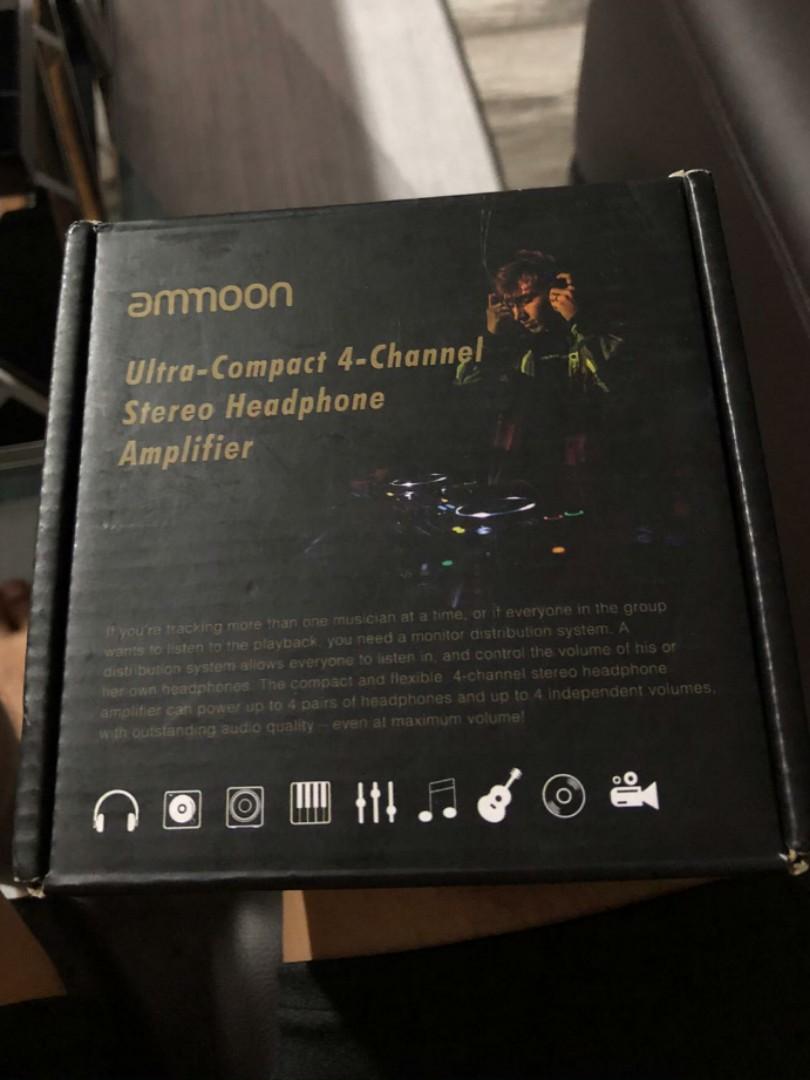 Marshall MG10 Gold Amplifier and Ammoon Stereo Headphone Amplifier ...