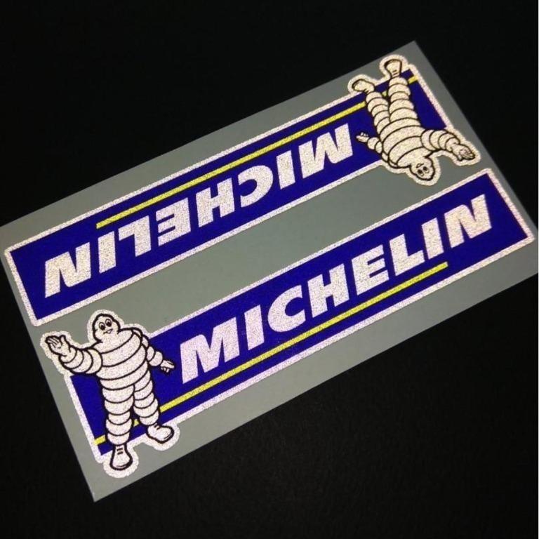 Michelin Tyre Logo Racing 3M Reflective Sticker, Hobbies & Toys ...
