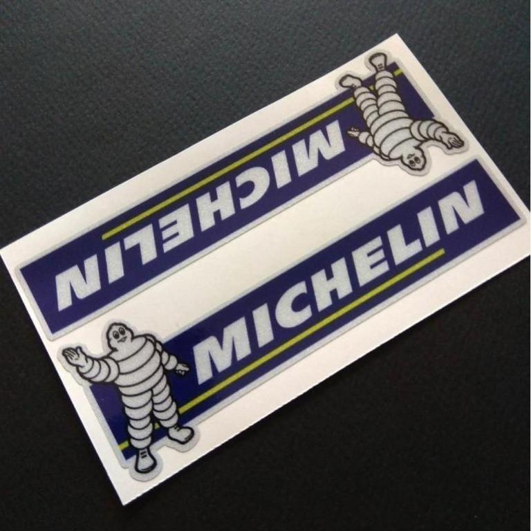 Michelin Tyre Logo Racing 3M Reflective Sticker, Hobbies & Toys ...
