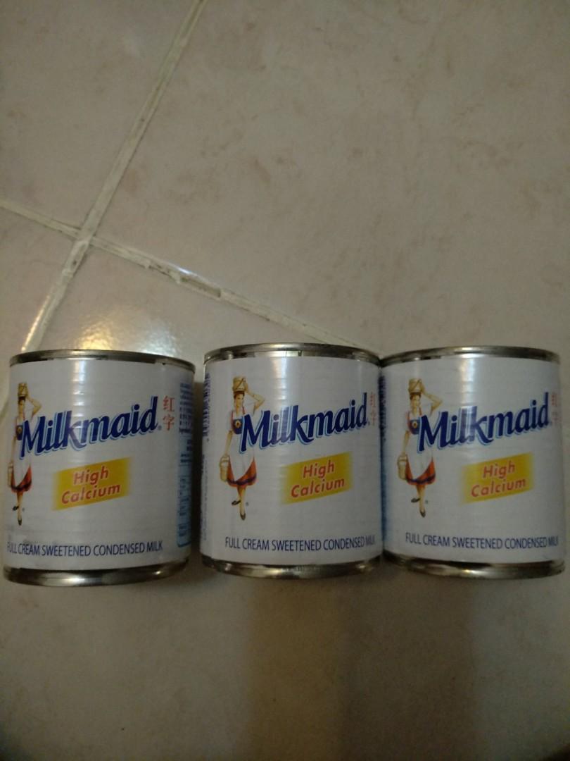 Milkmaid full cream sweetened condensed milk, Food & Drinks, Packaged & Instant Food on Carousell