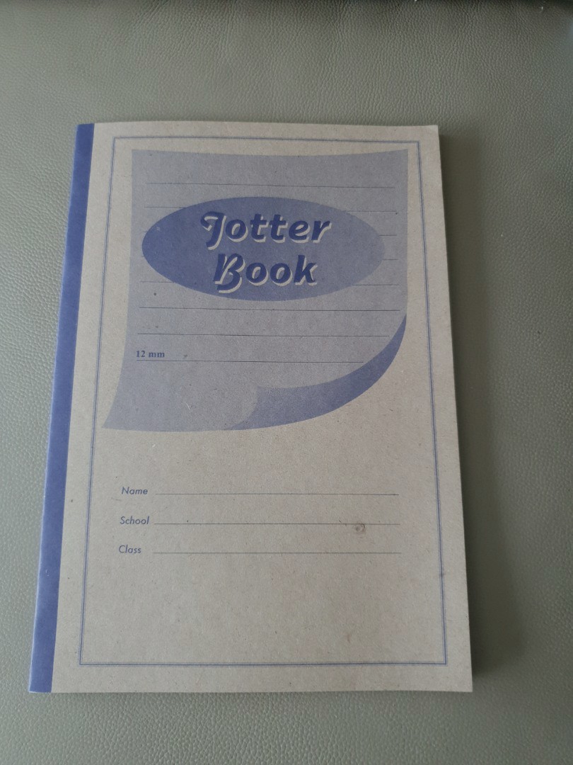 (New) Jotter Book - 12mm lines, Hobbies & Toys, Stationery & Craft ...