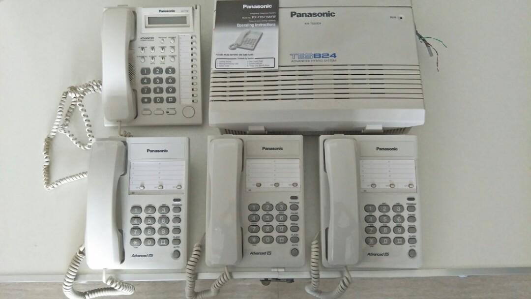 Panasonic Key Phone KX-TES824, Mobile Phones & Gadgets, Mobile & Gadget ...