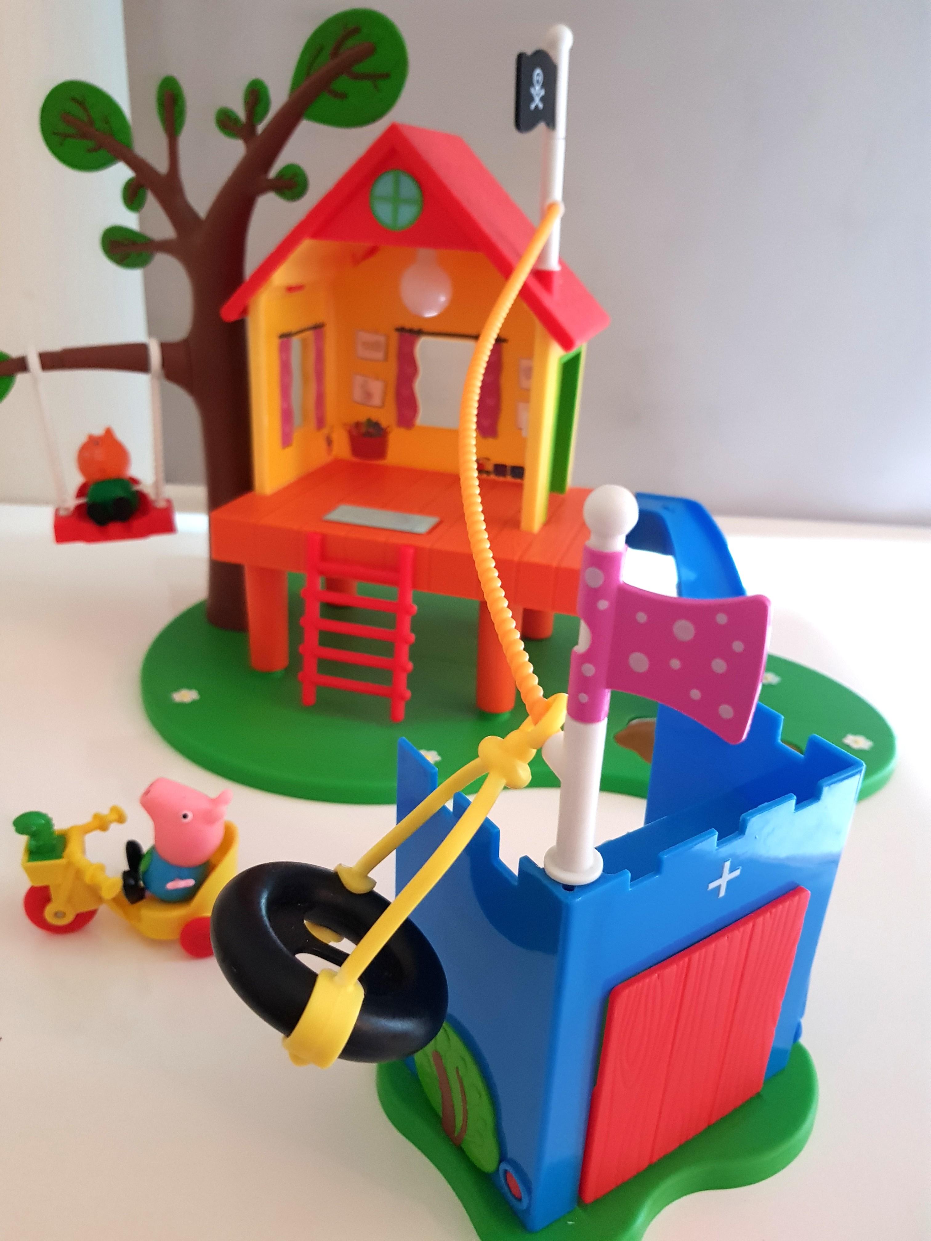 Peppa Pig Treehouse Playset, Hobbies & Toys, Toys & Games on Carousell