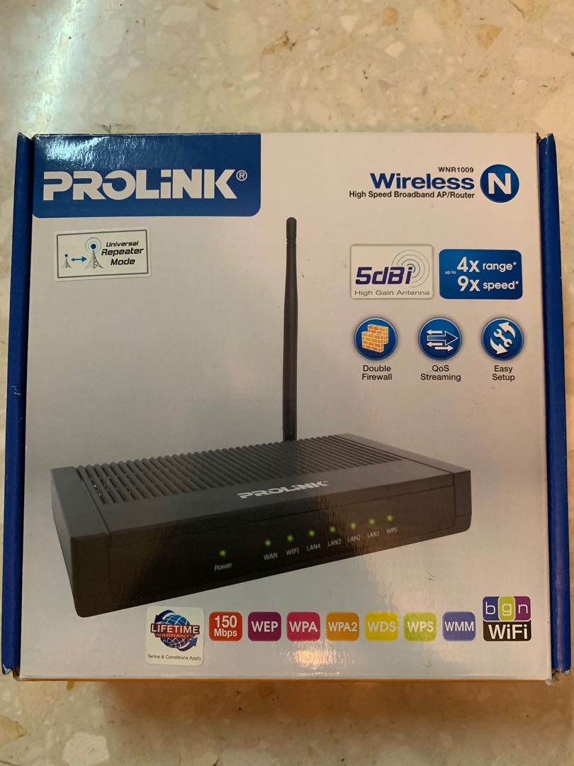 Prolink Wireless N Router Computers And Tech Parts And Accessories Networking On Carousell