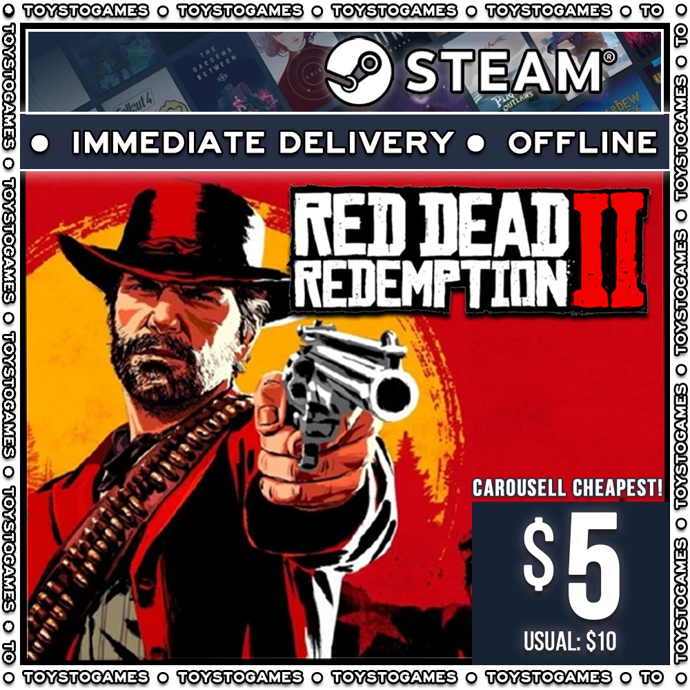 Red Dead Redemption 2 II - STEAM OFFLINE SHARED ACCOUNT GAMES ONLINE ...