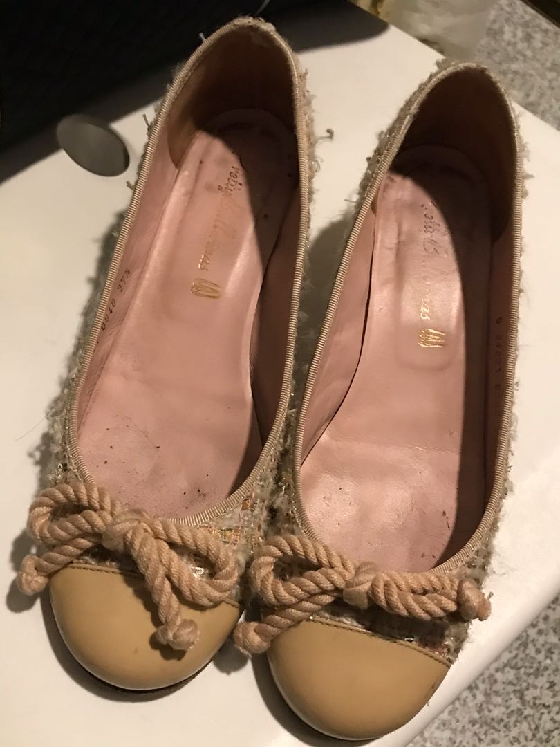 Sepatu hak 4cm Pretty Ballerina original bagus bekas, Fesyen Wanita ...