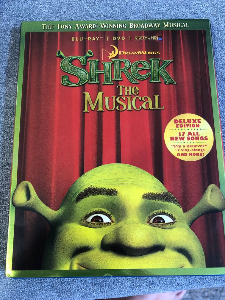 Shrek The Musical Blu Ray, Hobbies & Toys, Music & Media, CDs & DVDs on ...