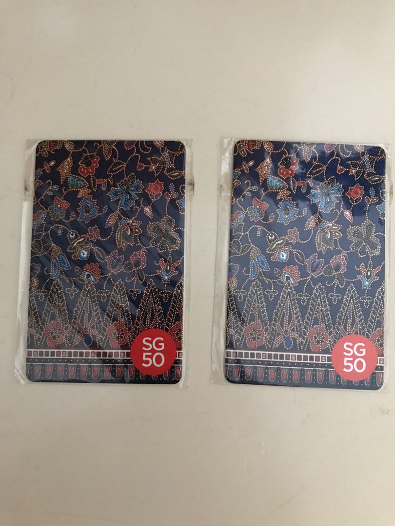 SIA Blue Flash Cards (MRT Cards), Everything Else on Carousell