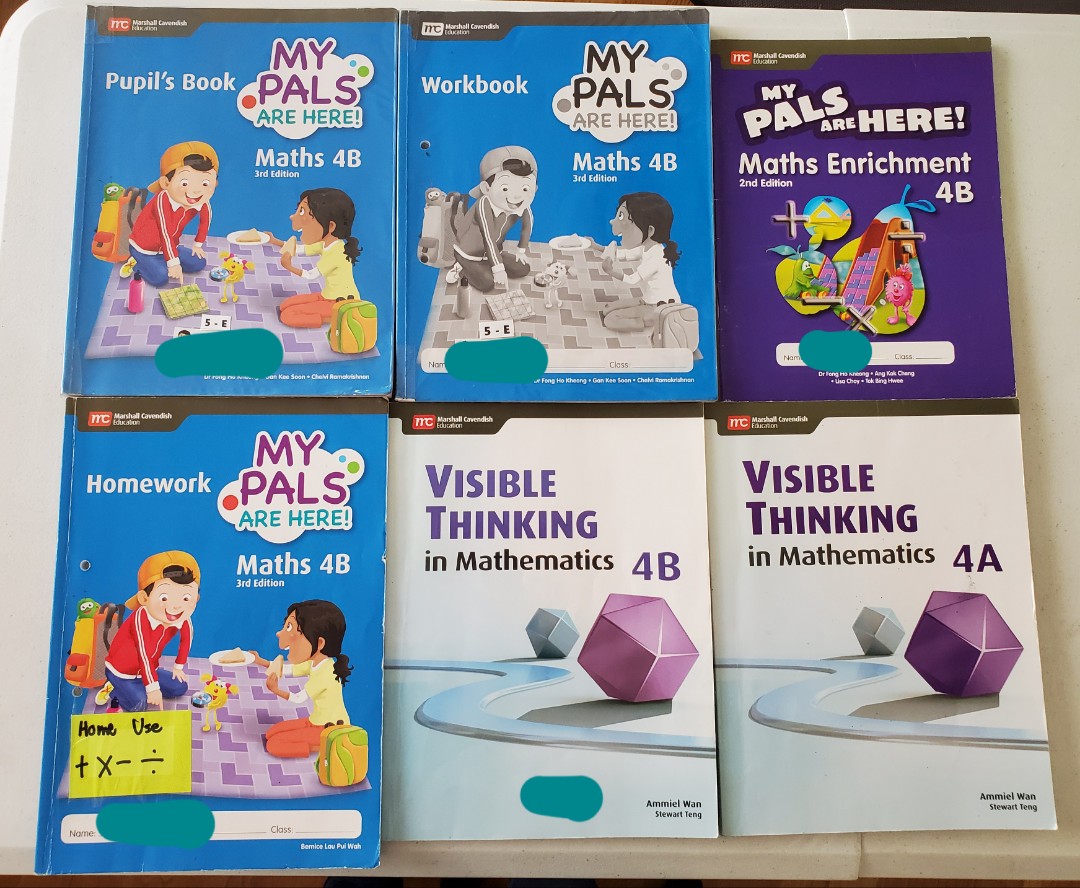 Singapore Math Books for Grade 4, Hobbies & Toys, Books & Magazines ...