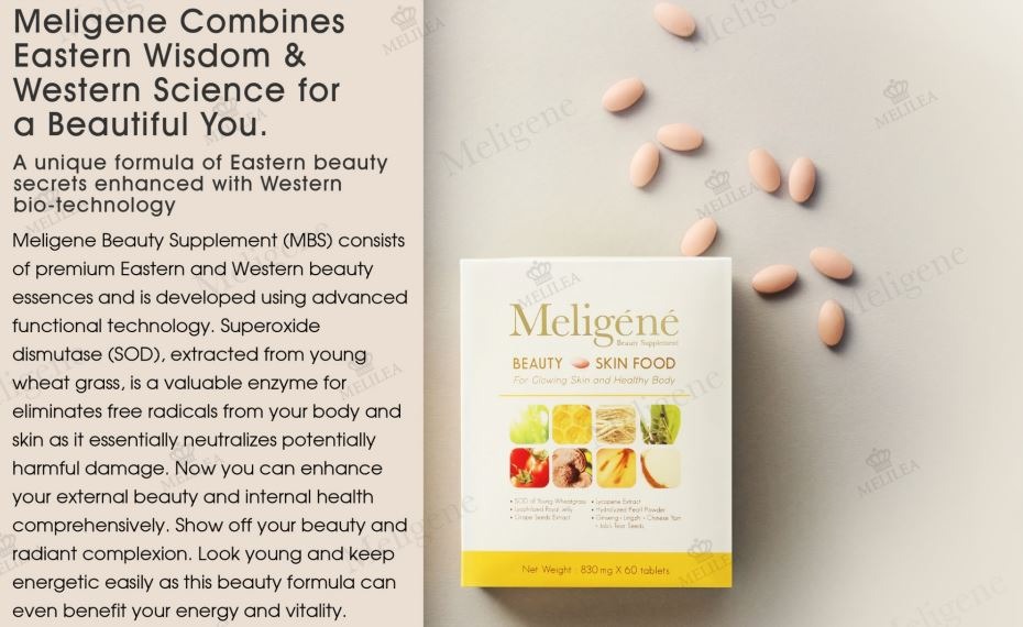 Meligene Skin Food, Health & Nutrition, Health Supplements, Health Food ...