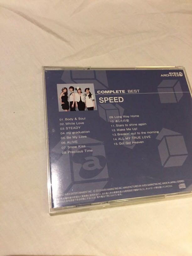 SPEED complete best 精選, 興趣及遊戲, 收藏品及紀念品, 明星周邊 - Carousell