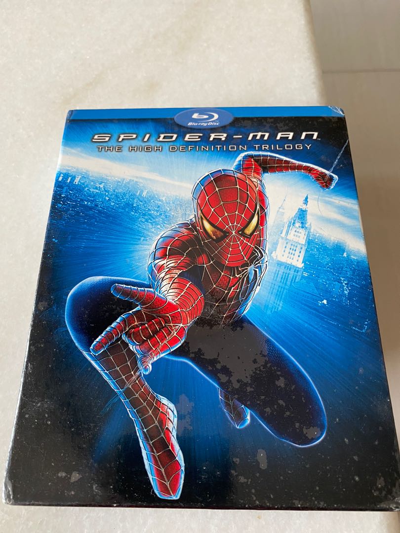 Spider-Man Trilogy Blu Ray Collection, Hobbies & Toys, Music & Media ...