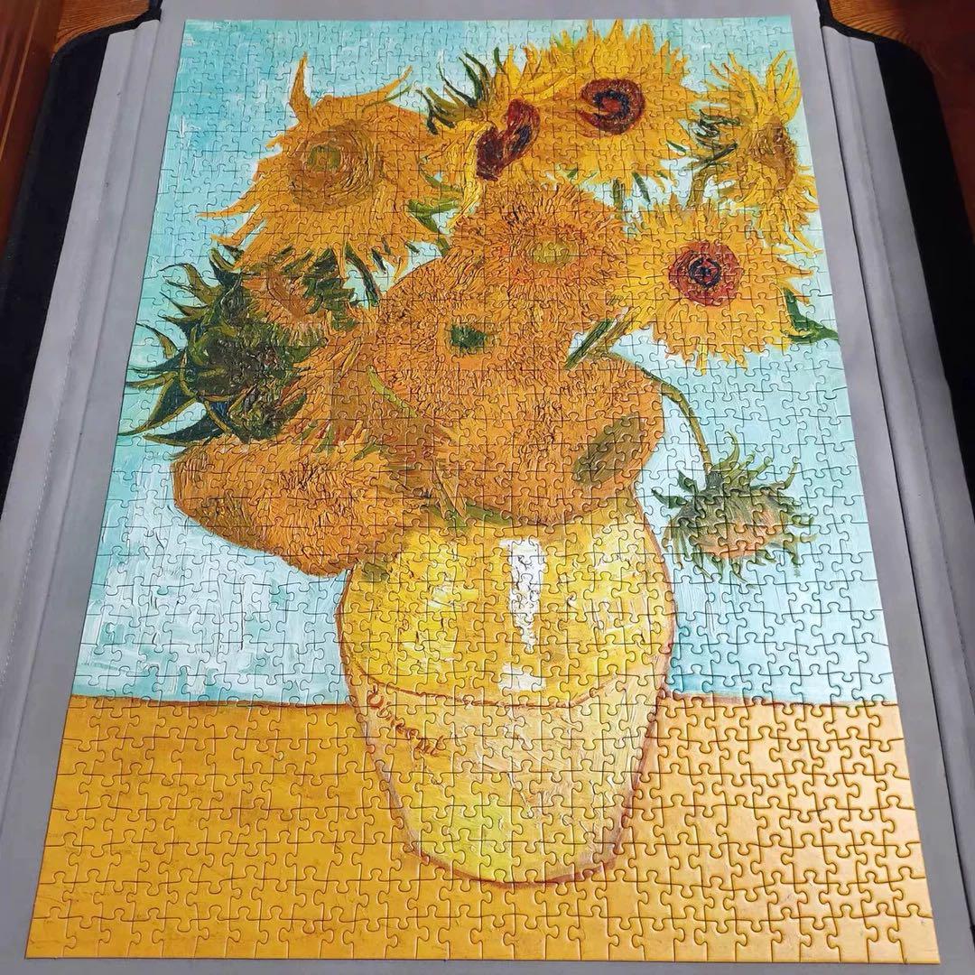【Available】 Ravensburger sunflower sunflower by Van Gogh 1000 pieces ...