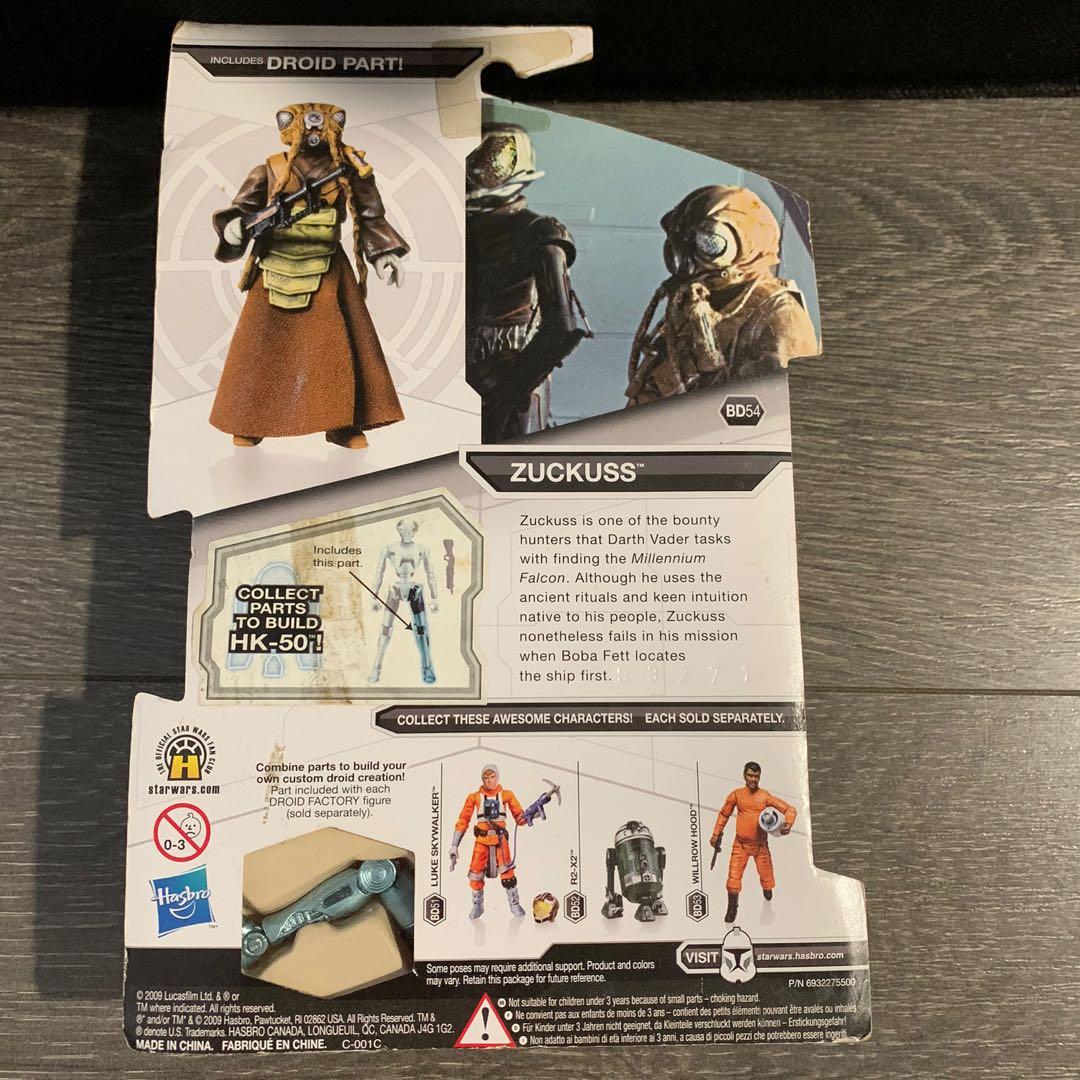 Star Wars Legacy Collection Bounty Hunter Zuckuss, Hobbies & Toys, Toys ...