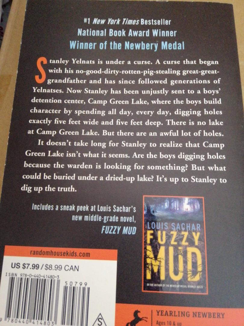 Storybook: Holes Louis Sachar, Hobbies & Toys, Books & Magazines ...