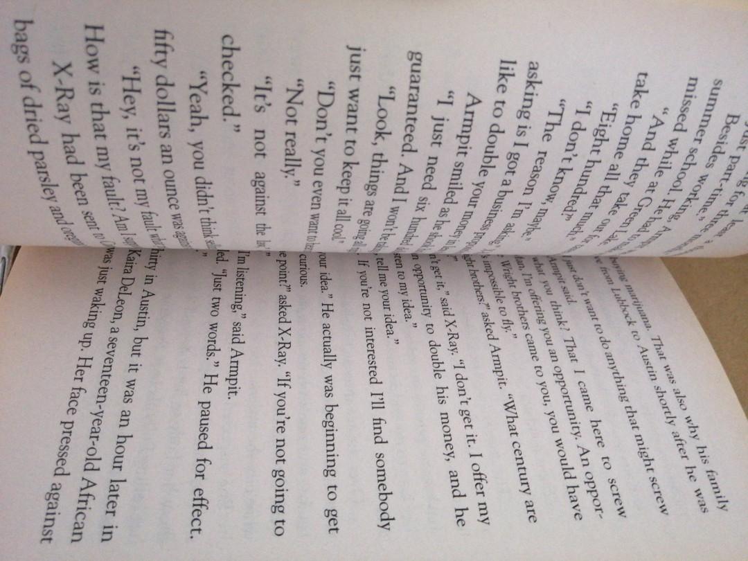 Storybook: Holes Louis Sachar, Hobbies & Toys, Books & Magazines ...