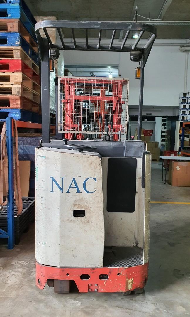Sumitomo Reach Truck Electric Stacker Forklift 1.0 tonne, Everything ...