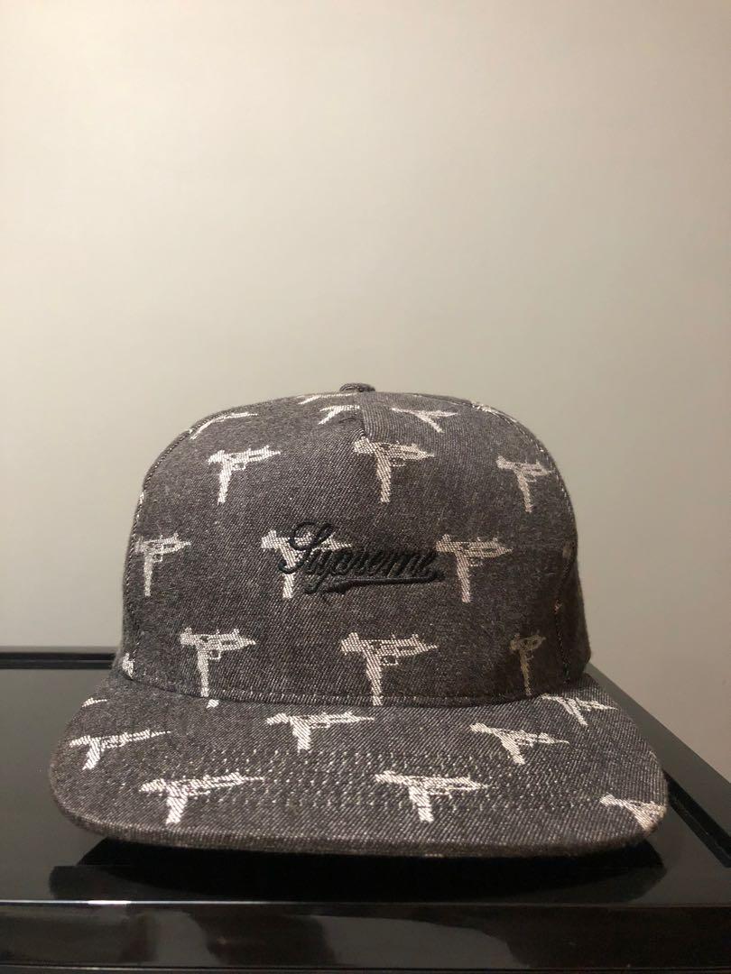 SUPREME FW15 UZI CAP, Men's Fashion, Watches & Accessories, Caps & Hats ...