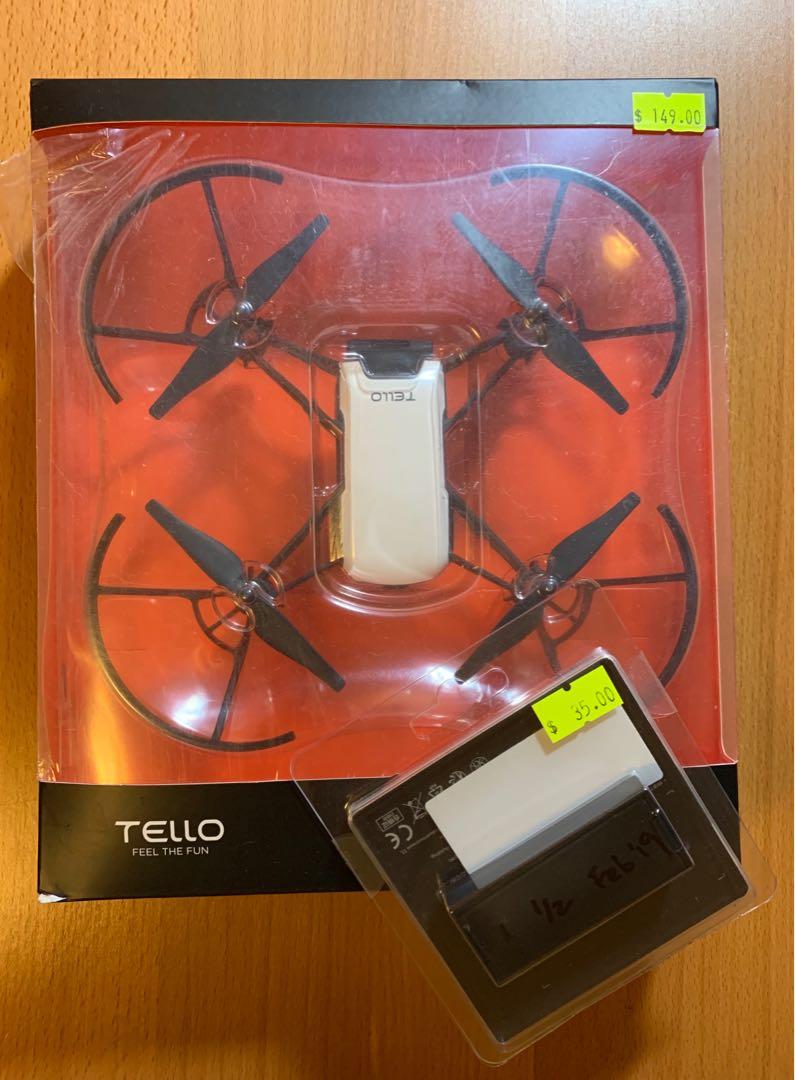 Tello Drone Battery, Photography, Drones on Carousell