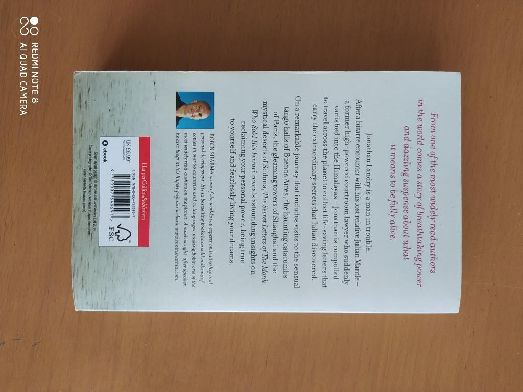 The secret letters of the monk who sold his ferrari, Hobbies & Toys ...