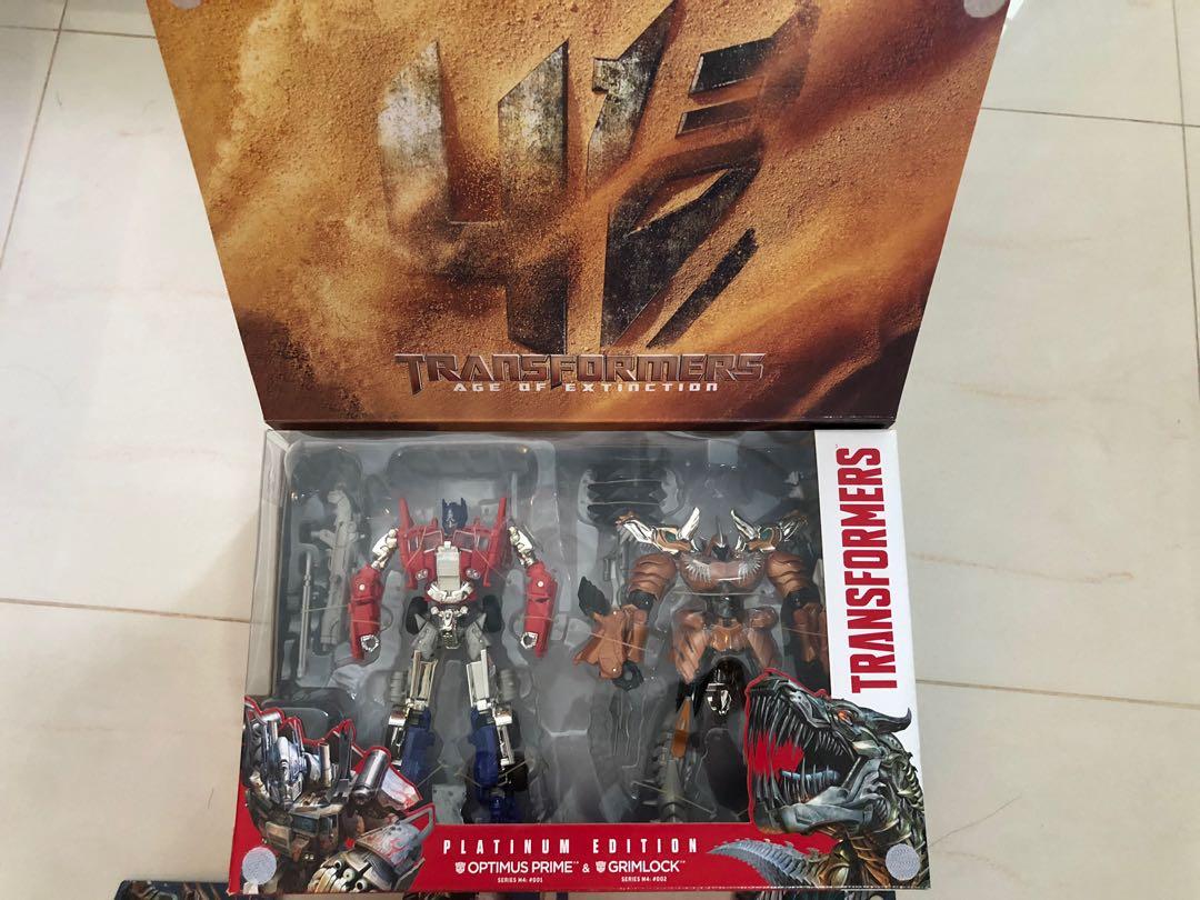Transformers Age of Extinction Set Optimus Prime and Dinobots, Hobbies ...