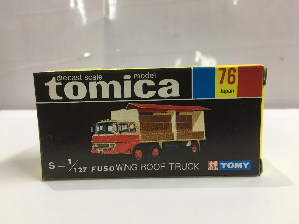 VINTAGE TOMICA 76 - FUSO WING ROOF TRUCK MADE IN JAPAN (PIU20), 興趣及遊戲, 玩具 & 遊戲類 - Carousell