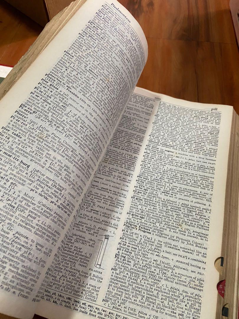 Webster Dictionary, Hobbies & Toys, Books & Magazines, Assessment Books ...