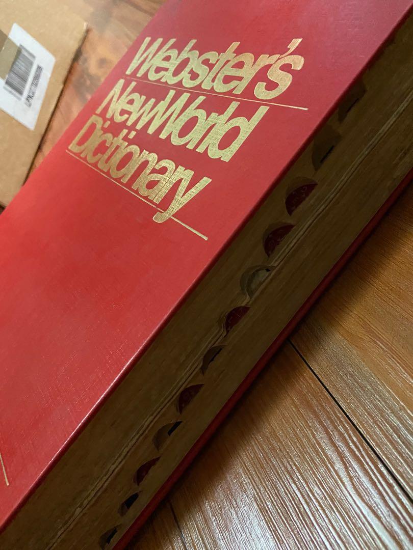 Webster Dictionary, Hobbies & Toys, Books & Magazines, Assessment Books ...