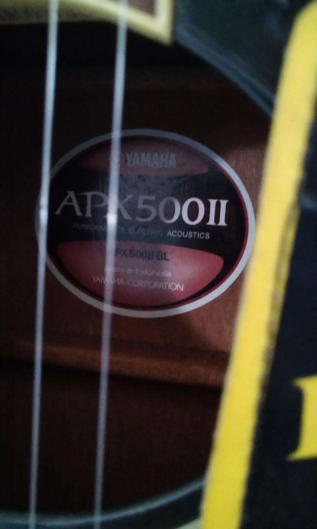 YAMAHA APX500II ORIGINAL, Musik & Media, Alat di Carousell