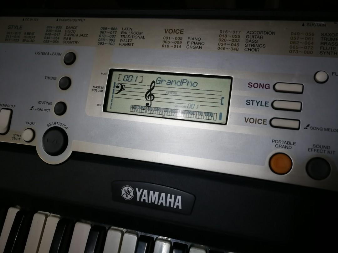 Yamaha PSR-E203 61-Key Portable Keyboard, Hobbies & Toys, Music & Media ...