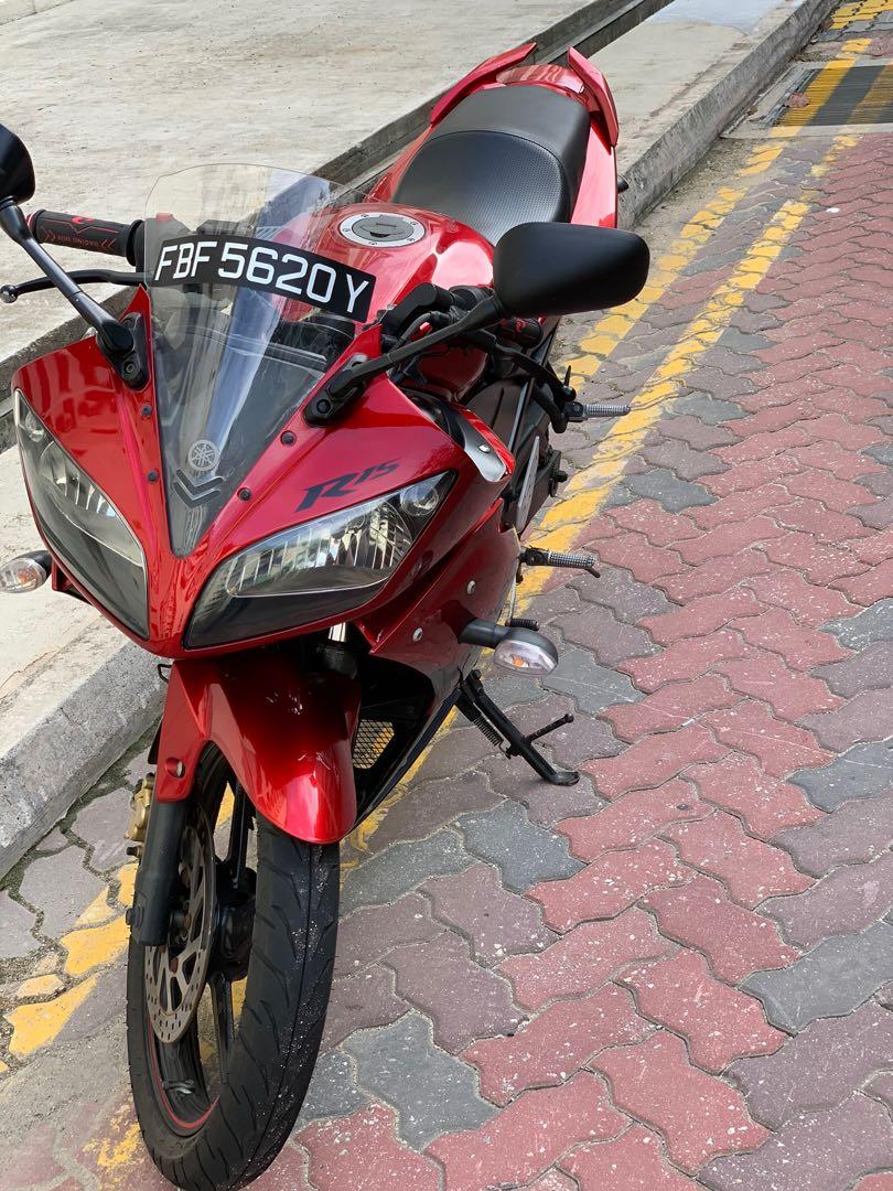 Yamaha r15 v1, Motorcycles, Motorcycles for Sale, Class 2B on Carousell