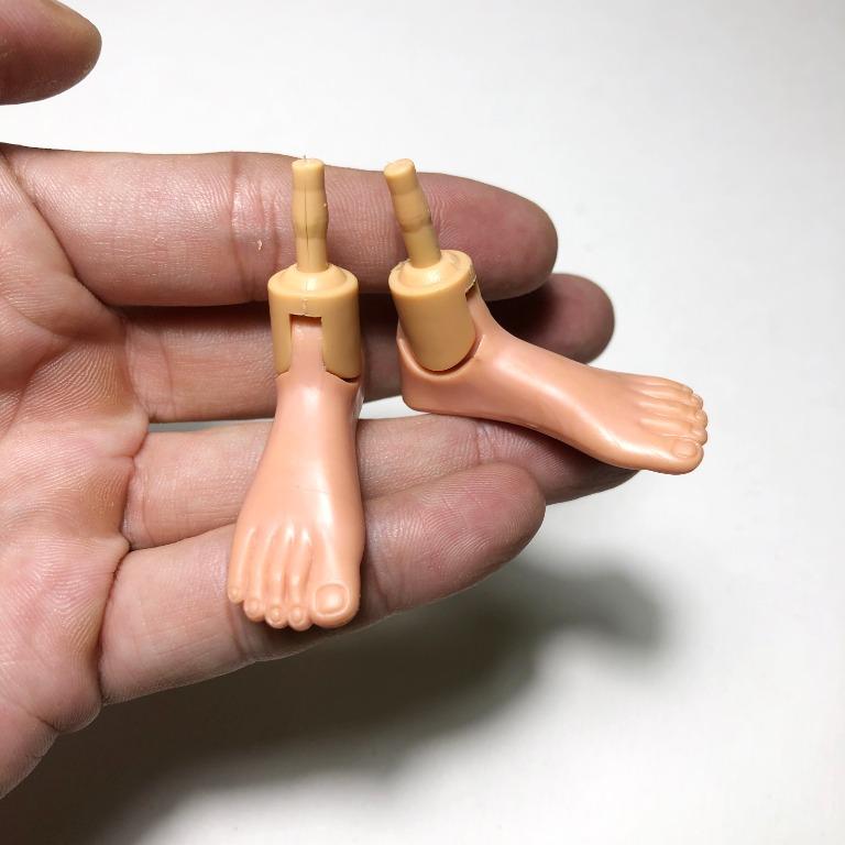 1/6 Scale Hot Toys Feet for 12” action figure, Toys & Games, Bricks ...