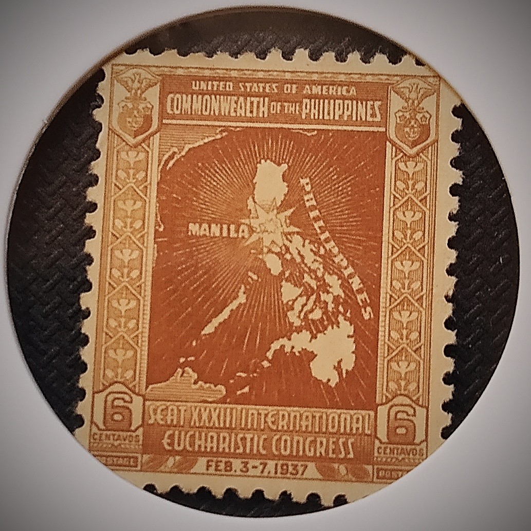 1937 Map of the Philippines stamp, United States of America ...