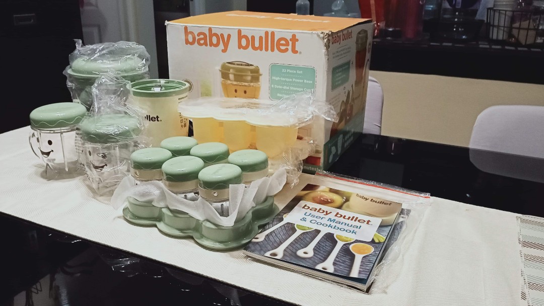20 Pc Baby Bullet Blender Set, Babies & Kids, Nursing & Feeding ...